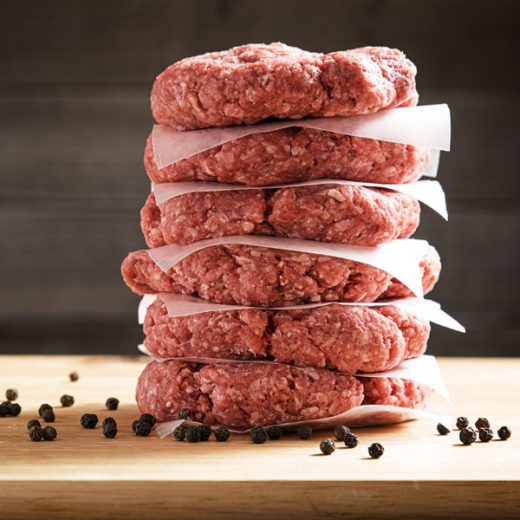 Palette à hamburger de boeuf - Ferme O'Nature viandes de pâturage